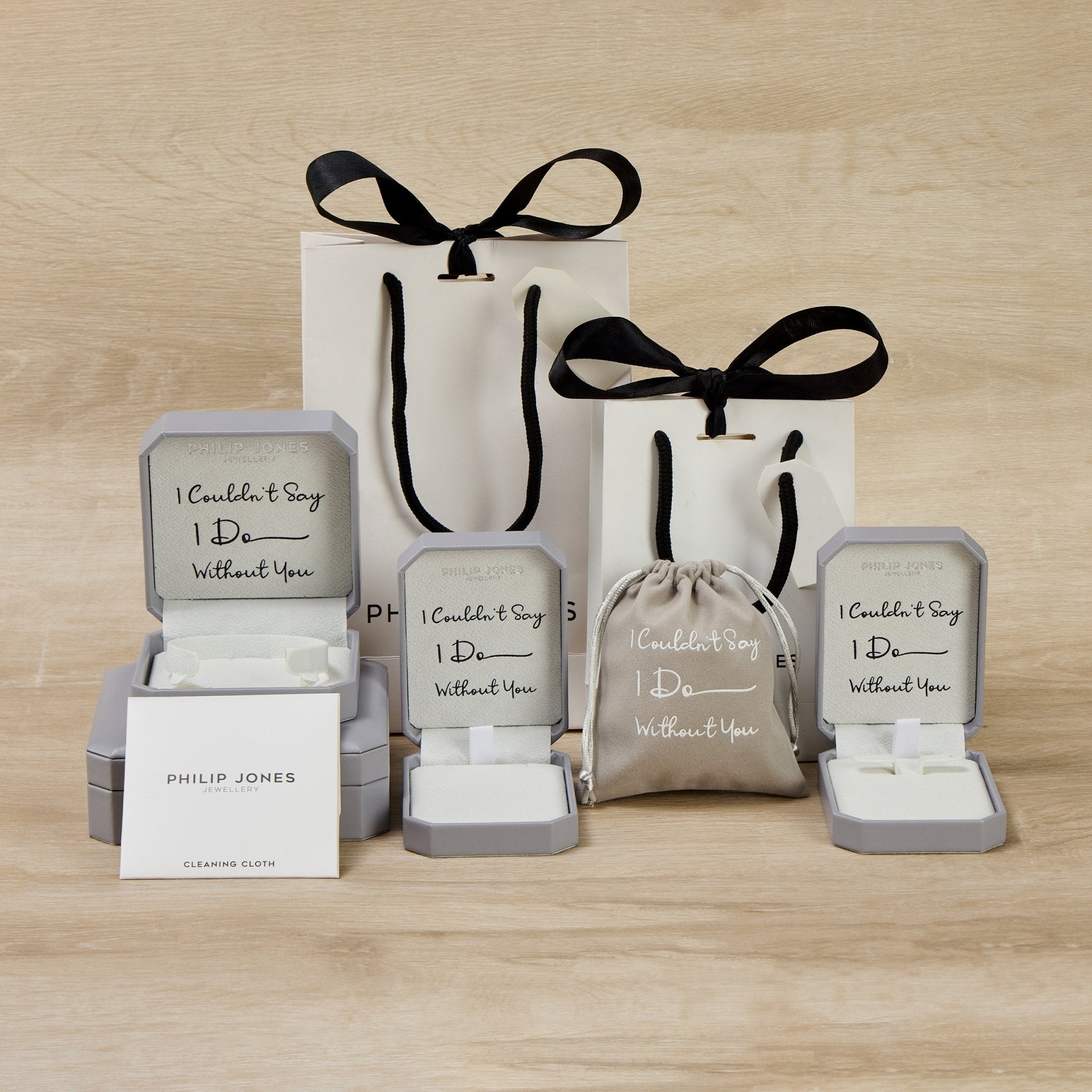 Philip Jones Bridal Gift Box, Gift Bag or Pouch – Philip Jones Jewellery